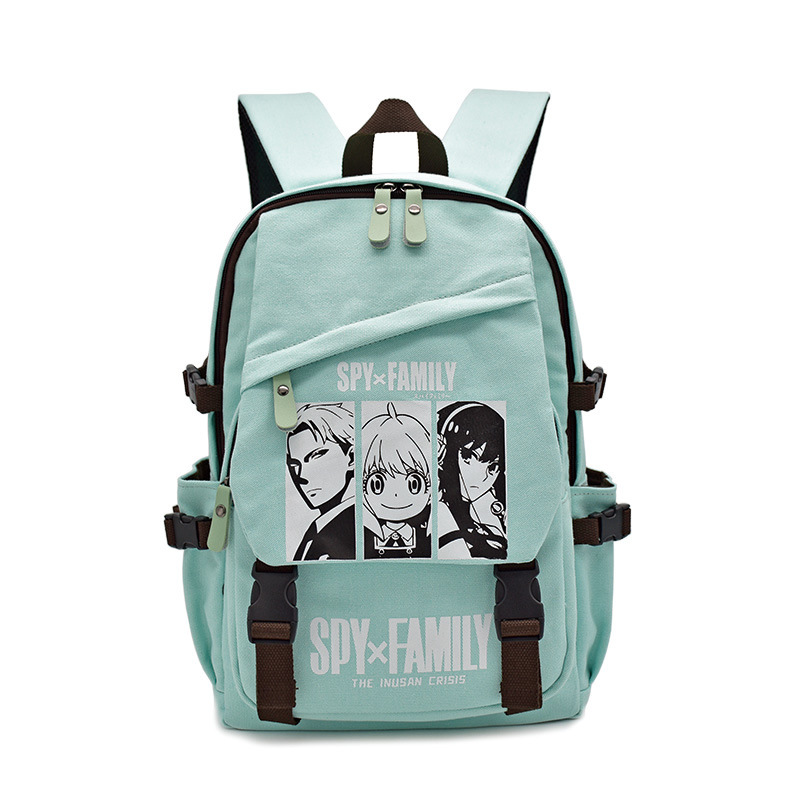Spy X Family Backpack ||| Anime Canvas Backpack