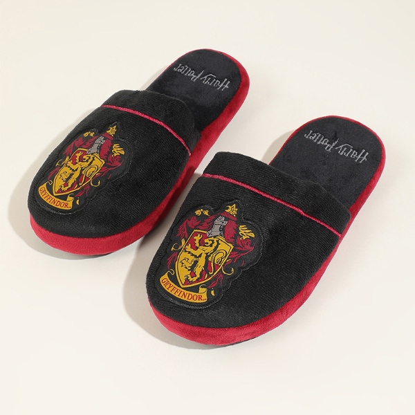 Harry Potter Gryffindor Indoor Slippers || Mule Slippers