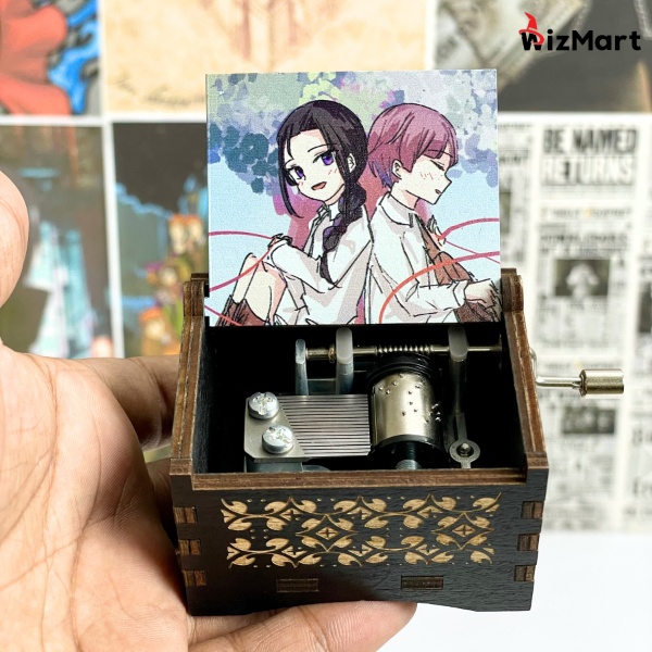 Promise Neverland Wooden Music Box || HonneBox