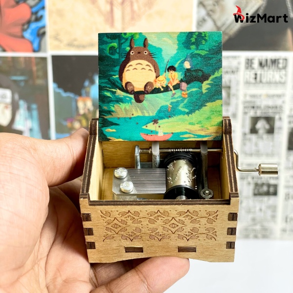 My Neighbor Totoro Wooden Music Box || HonneBox