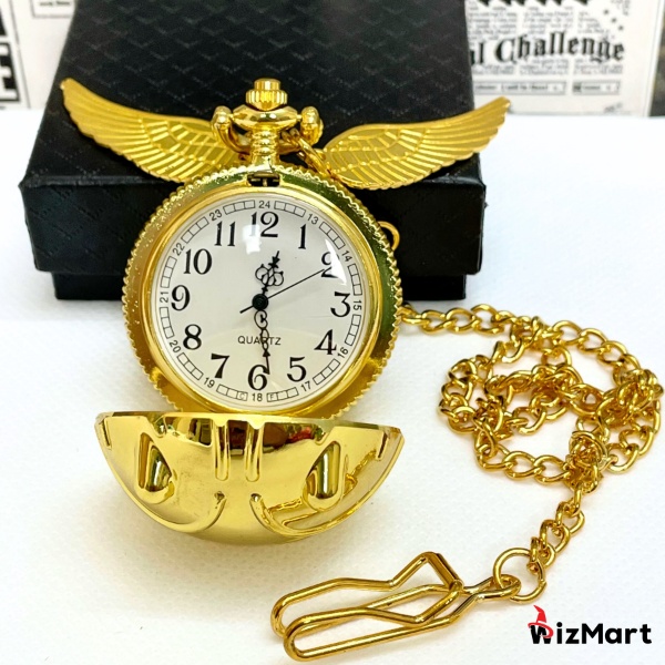 Golden Snitch (Big Size) Pocket Watch | Harry Potter