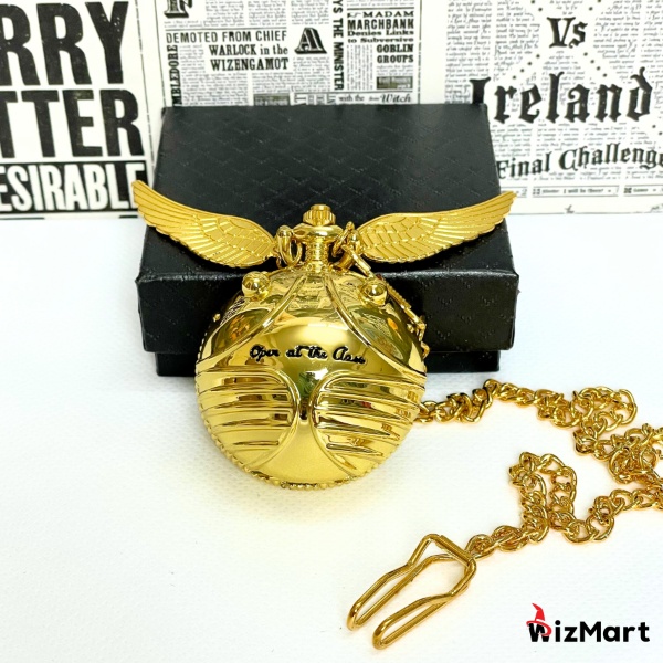 Golden Snitch (Big Size) Pocket Watch | Harry Potter