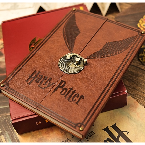 Premium Harry Potter Golden Snitch Notebook Diary | HP