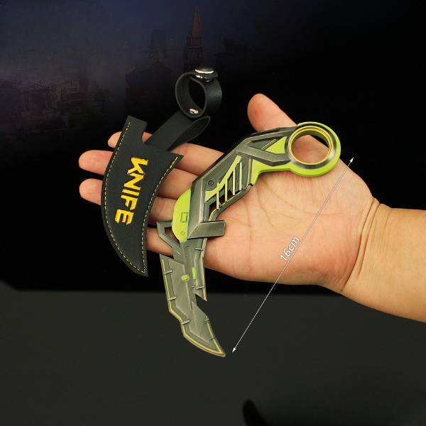 RGX 11z Pro karambit Blunt Blade (Green) | Valorant