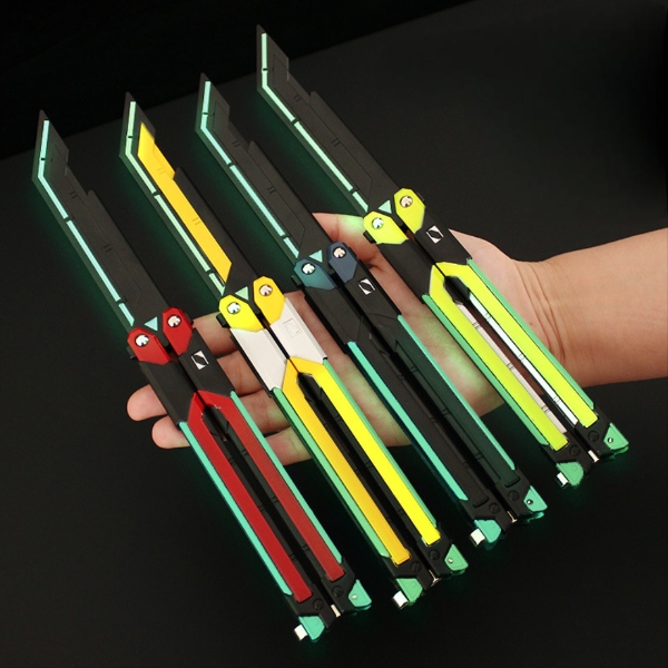 RGX 11Z Butterfly Knife (Green) 25CM | Valorant